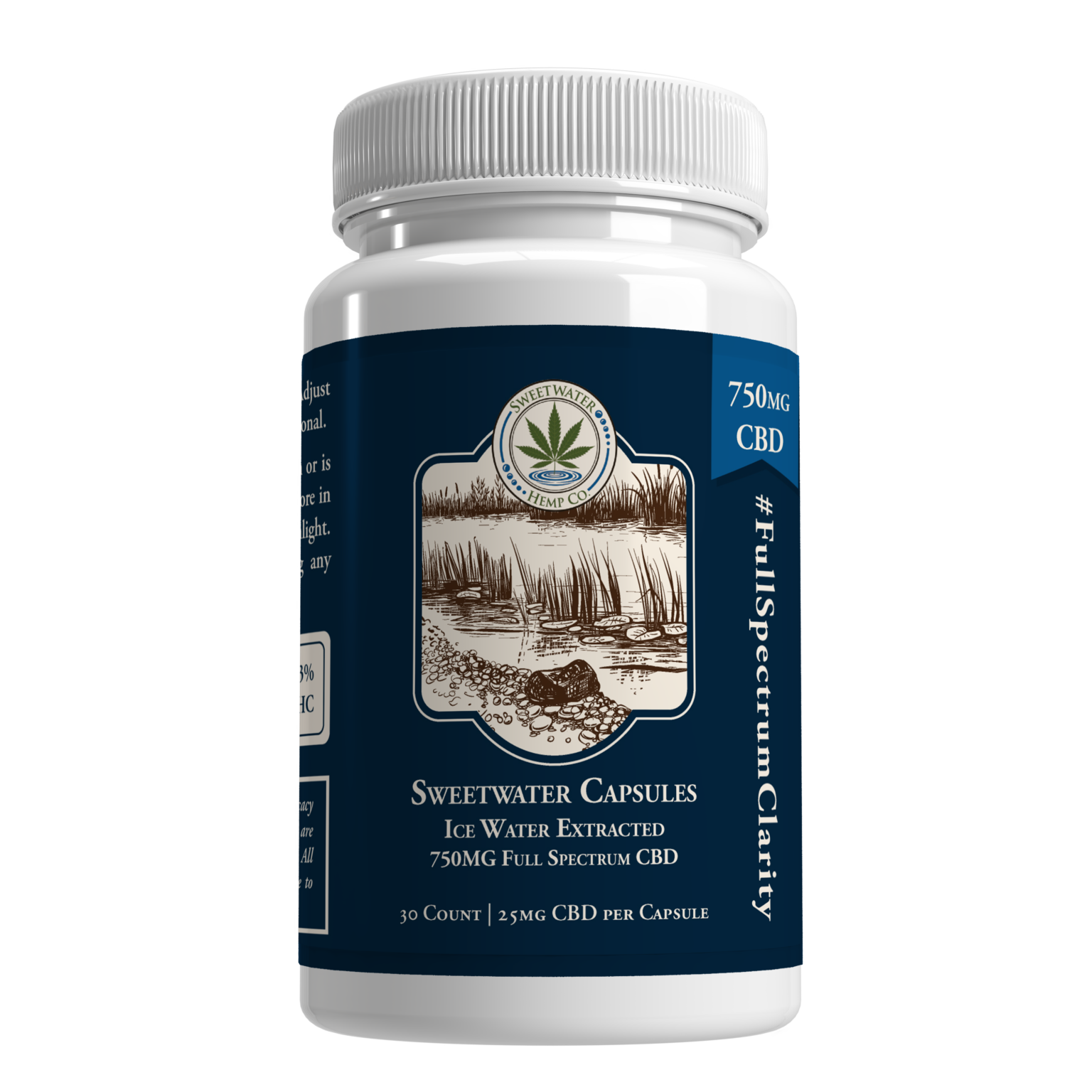 25mg Full Spectrum Capsules - Sweetwater Hemp Company