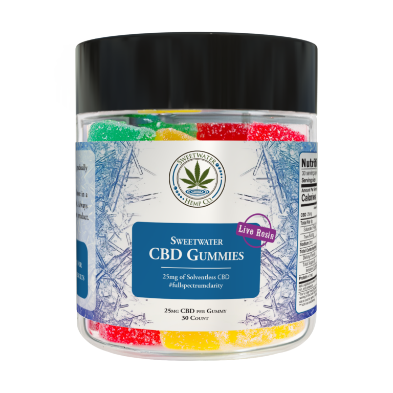 25mg Full Spectrum Gummies 30ct Sweetwater Hemp Company